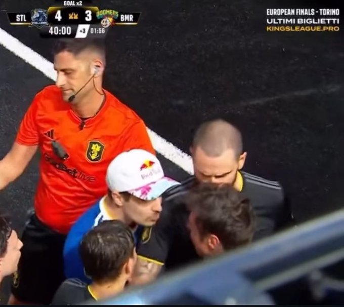 🎥 Show in Kings League Italia! Rissa Blur-Fedez, Bonucci fa da mediatore